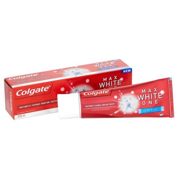 Colgate toothpaste max white optic 25ml - Pharmacy Products