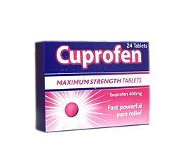CUPROFEN TABS 400MG 24
