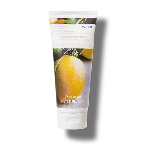 Korres Body Smoothing Milk 200ml - Basil Lemon