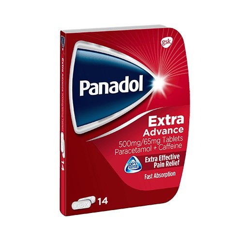Panadol Tablets Out Of The Packet